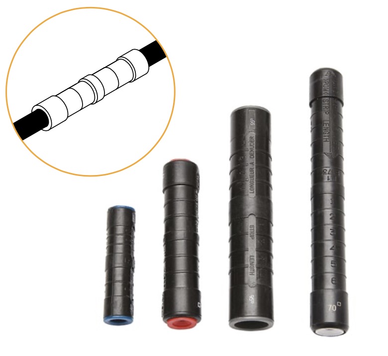 PRE-INSULATED BIMETAL CABLE CONNECTOR MJPT - Buy aluminum joint copper ...